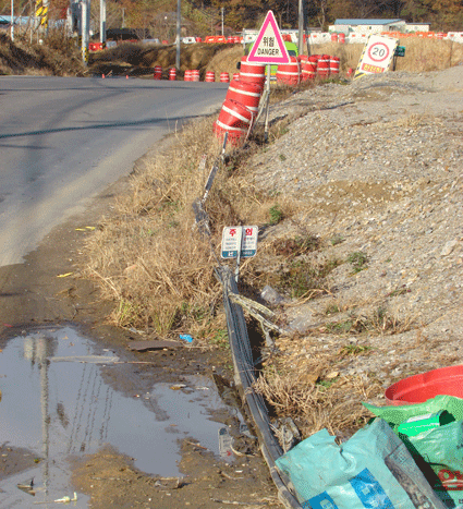 광케이블 장기간 방치 매설 시급